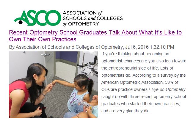 For Featured Image ASCO photo – Optometry Admissions Blog