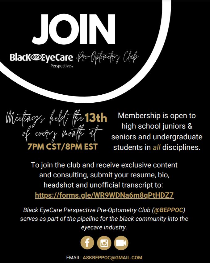 Resources for Black Pre-Optometry Students – Optometry Admissions Blog