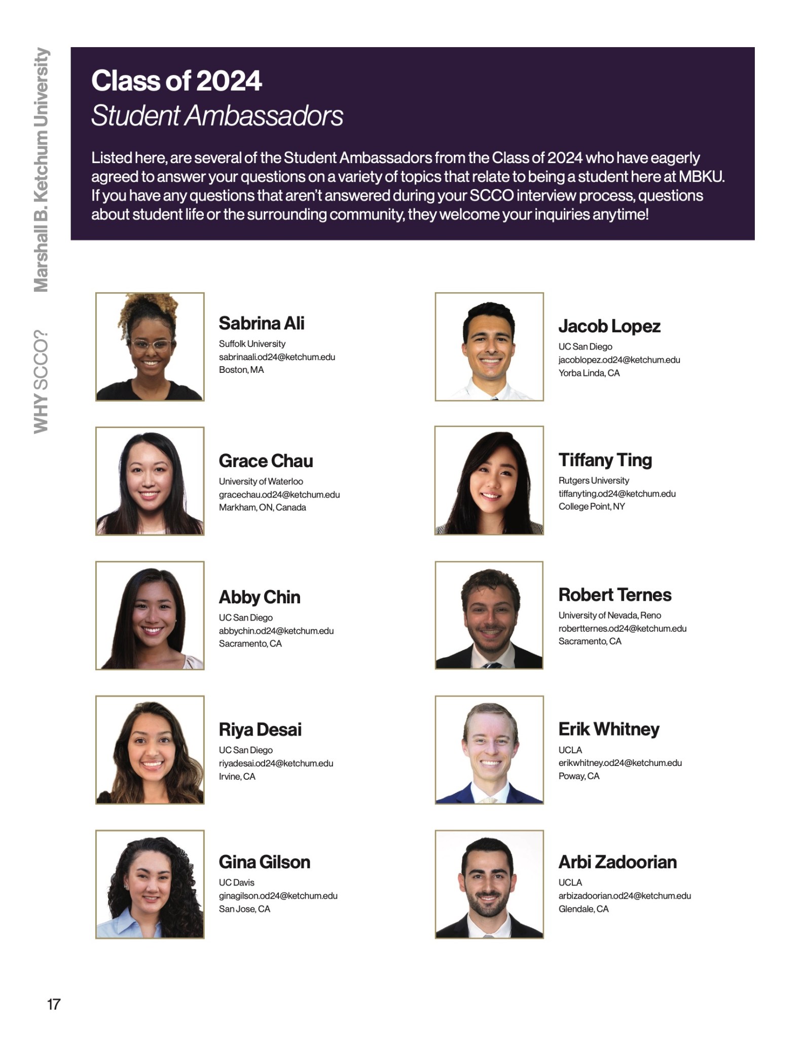 Why Choose SCCO Magazine – Optometry Admissions Blog