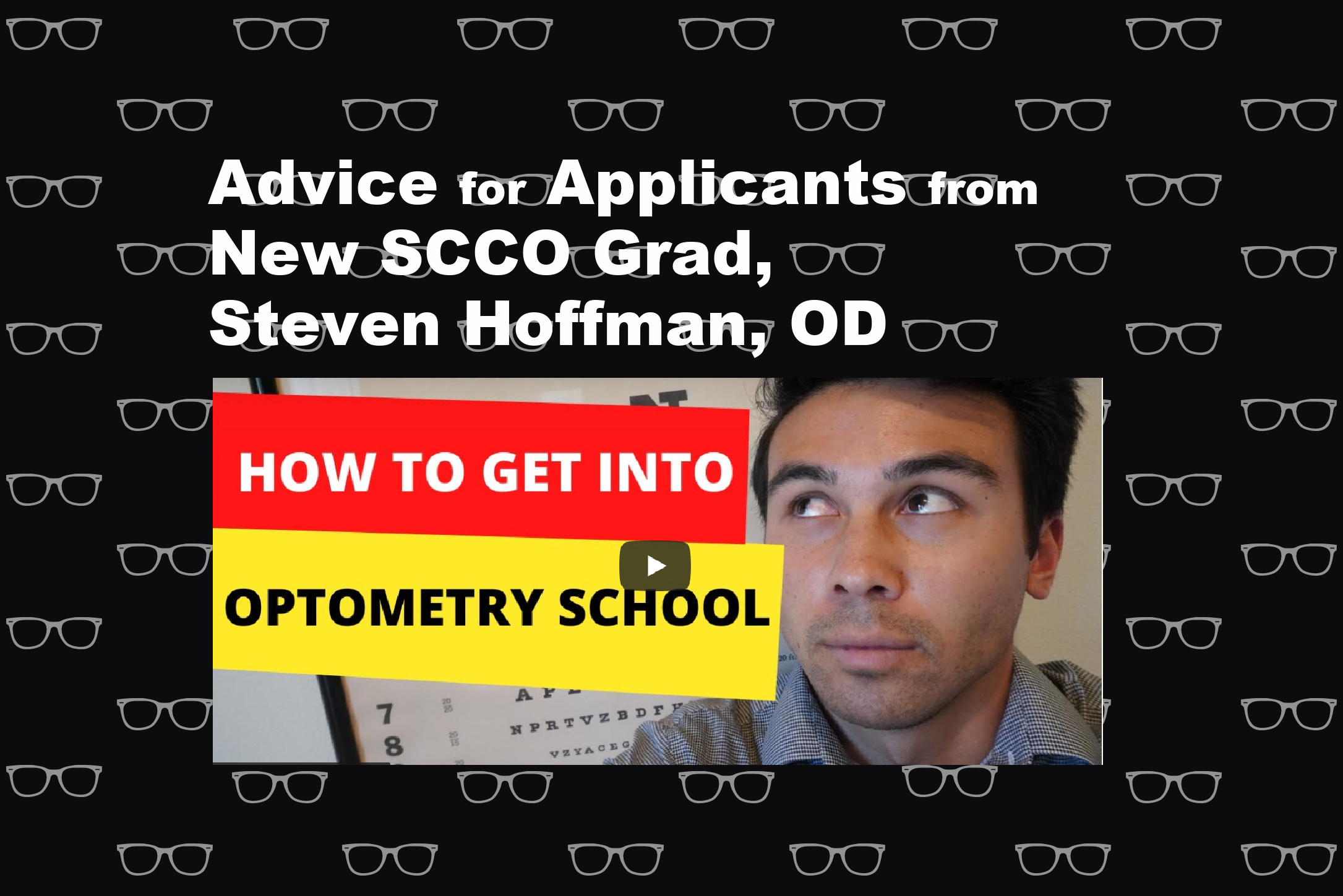 OAT – Optometry Admissions Blog